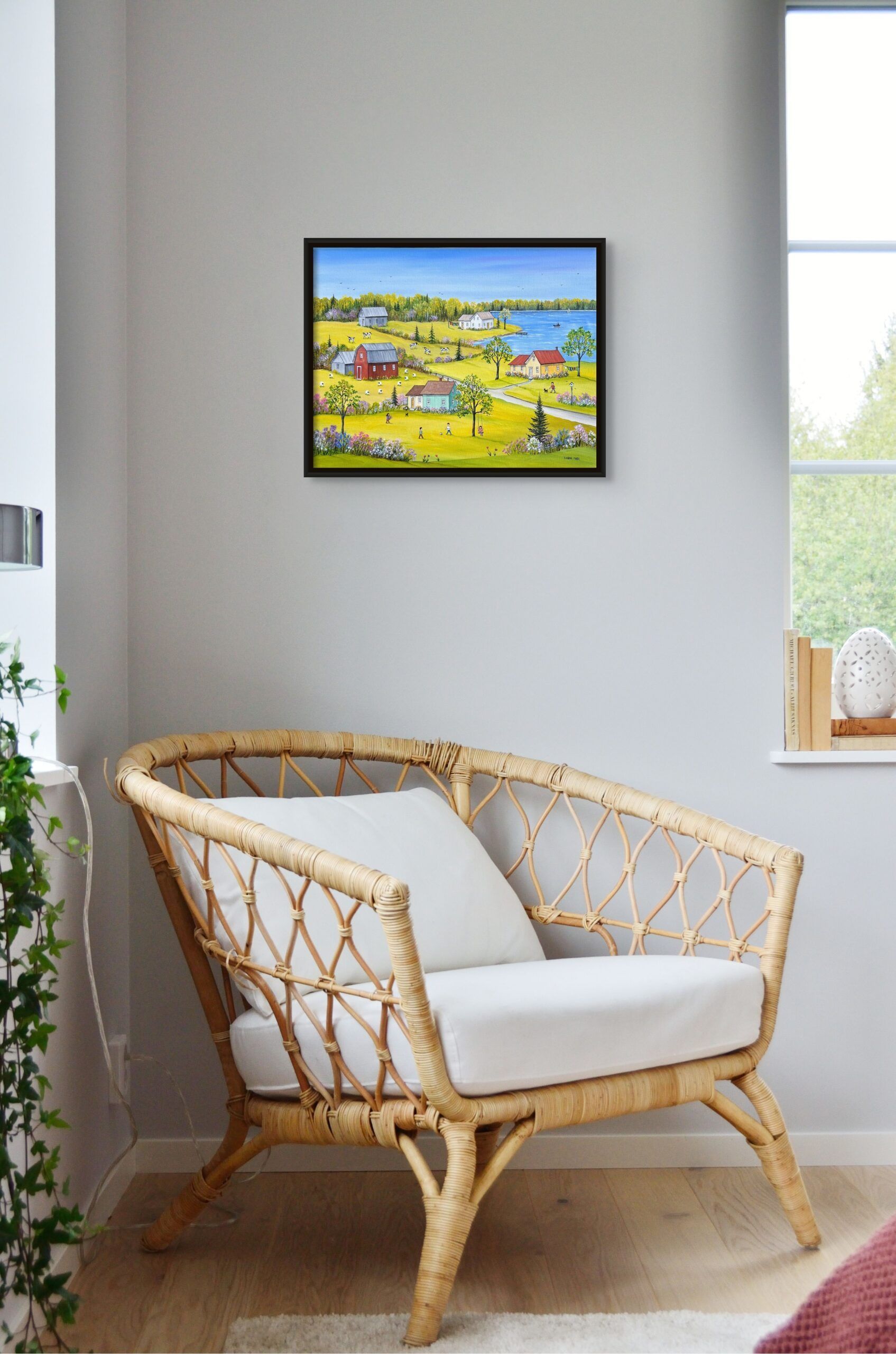 A Pleasant Day By the Lake – Woodlands Gallery